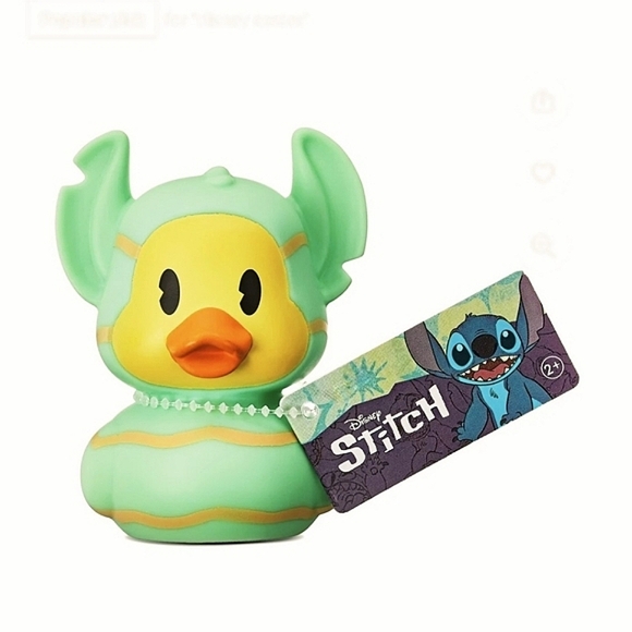 Disney | Toys | Disney Duckalooz Stitch Rubber Duck Size Small | Poshmark